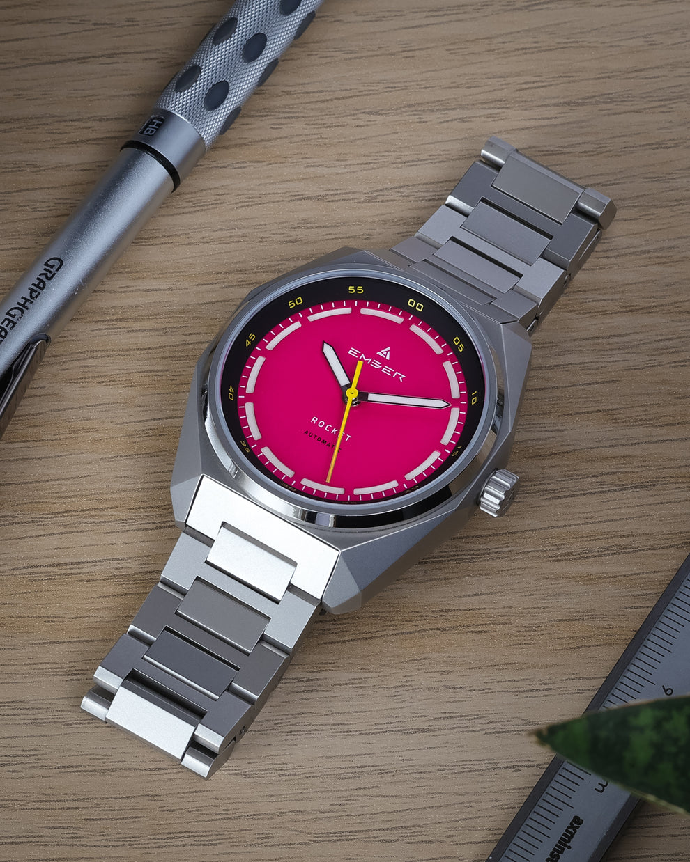 Skyline Pink – Ember Watch Company
